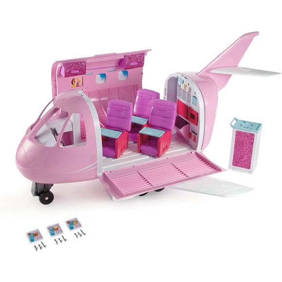 Barbie | Toys | Mattel Barbie Pink Passport Glamour Vacation Jet ...